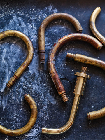 Studio Ore | Hand finished brass taps and architectural hardware